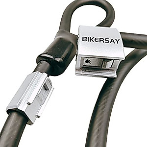 Security Anti-Theft Bike Lock Chain with Keys Anti-Theft Security Steel Wire Rope Cable for Motorcycle Electric Scooter Bicycle Lock with Alarm