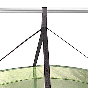 Aiicioo Herb Drying Rack - 4 Layer 3 Feet Collapsible Hanging Mesh Dry Net Folding Mesh Herb Dryer for Plant Weed Mushroom Vegetable Seeds Flowers