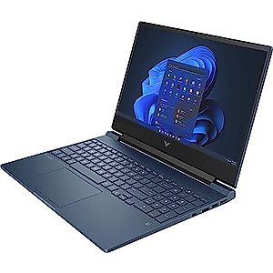 HP Victus 15 Gaming Laptop 2023 Newest, 17.3" 144 Hz Display, Intel Core i9-13420H Processor, NVIDIA GeForce RTX 4090 Graphics, 8GB RAM, 512GB SSD, Backlit Keyboard, Windows 11 Home, Blue