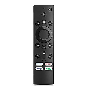 CT-RC1US-19 NS-RCFNA-19 Voice Replacement Remote Control for Insignia and Toshiba Fire TV Edition Televisions 32LF221C19 32LF221U19 43LF621C19 43LF421U19 50LF621U19 43LF711C20 50LF711U20 55LF711C20