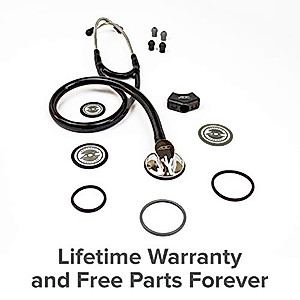 ADC - 600ST ADSCOPE 600 Cardiology Stethscope with AFD Technology, Tactical, Adult