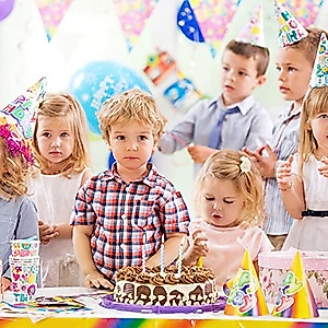 IBLESSU 36-Count Rainbow Spiral Birthday Candles, Long Birthday Candles Colorful Cake Candles Decoration Birthday, Anniversary, Wedding, Party Candles