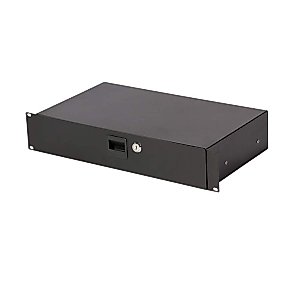 OnStage RDLS2000 2U Locking Rack Drawer, Shallow (RDLS 2000)