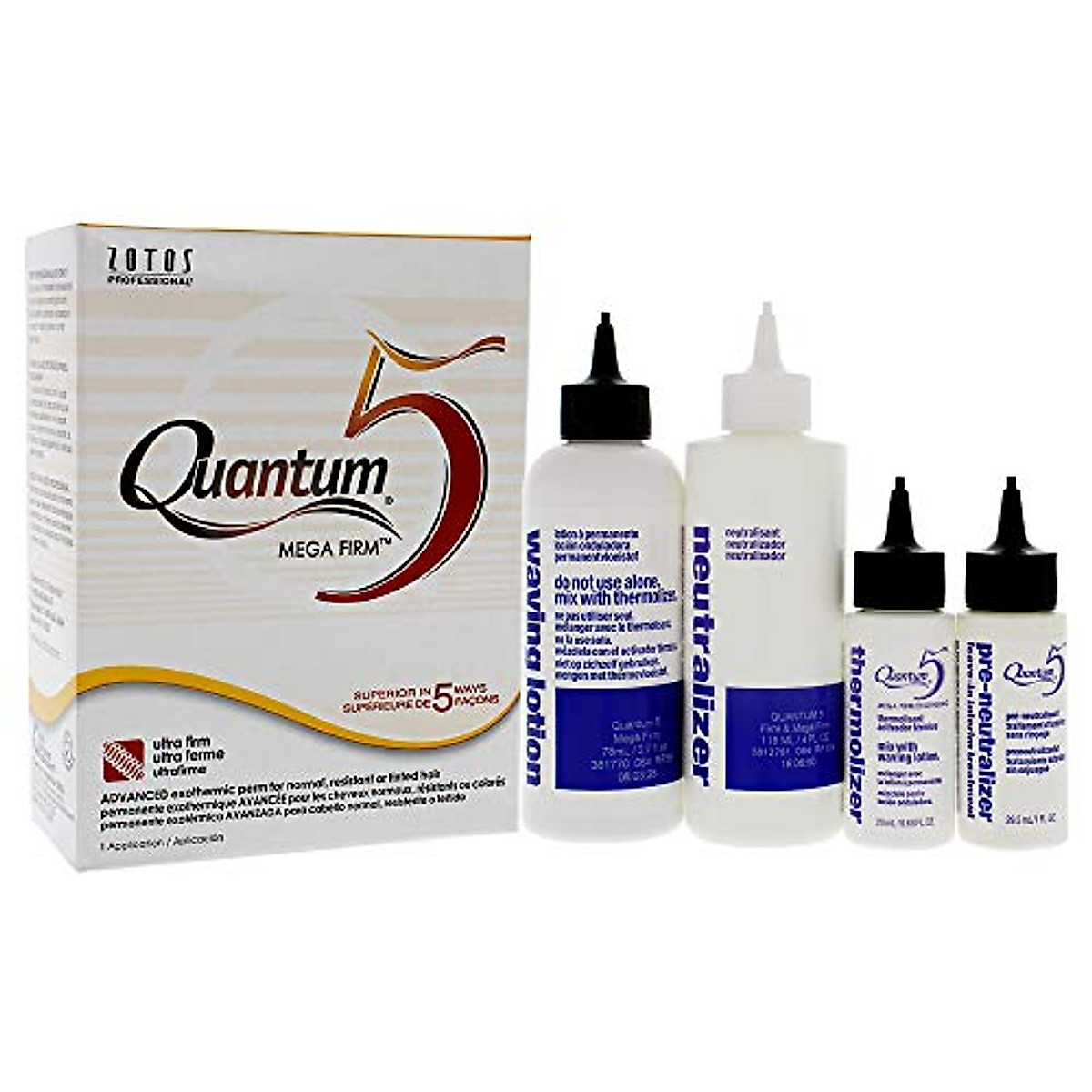 Zotos Quantum 5 Mega Firm Exothermic Perm Unisex 1 Application