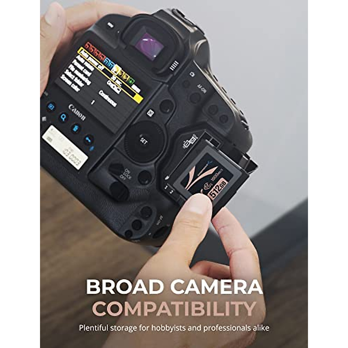 SABRENT Rocket CFX PRO 512GB CFexpress Type B Memory Card R1800MB/s W1700MB/s [CF-XXIT-512]