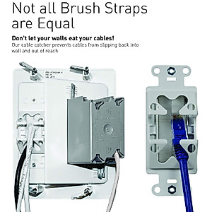 Legrand, Home Office & Theater, In Wall TV Power Kit, White, 6ft Length, HT22U2WHR6