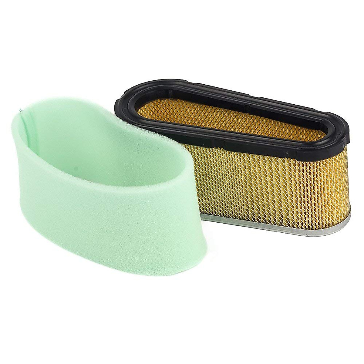 HIFROM 496894 Air Filter 272403S Pre Filter with 394358 Fuel Filter 494768 Fuel Shut Off Valve replacement for 282700 12.5-17 HP Engines