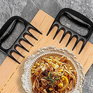 2 Pack Meat Claws for Shredding, Stocking Stuffers, Meat Shredder Tool Bear Claws Chicken Shredder Smoker Grill Accessories for Turkey, Christmas Stocking Stuffers Bbq Gifts for Men