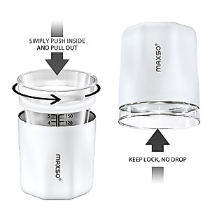 Insulated Wine Tumbler with Lid Stainless outside - Hybrid Cocktail Whisky Removable Glass Inside, Bourbon Gift for Man,Double Walled Stainless Steel Vacuum Insulated 8.8oz Wine Glass Keeping Cold