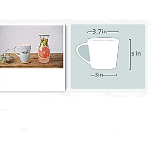 Ynsfree-World's Greatest Mom-16 OZ Coffee And Tea Cups-For mom,lady, wife,Valentine's Day or Anniversary - Birthday Gift Ceramic Office Fun Gifts Deal With White Cute Mugs-Funny Mom Mug