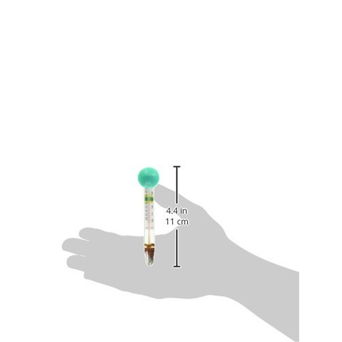 PENN-PLAX Therma-Temp Floating Aquarium Thermometer – Mercury Free – Safe for Freshwater and Saltwater Fish