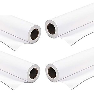 4 Rolls 42-inch x 150-foot 20lb Bond Plotter Paper, 2-inch Core - Compatible with HP DesignJet & Canon IPF Inkjet Printers