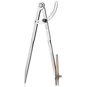 Mr. Pen- Professional Large Compass for Woodworking, 12 Inch Compass with Wing, Compass for Geometry, Compass Drawing Tool, Woodworking Compass, Pencil Compass for Carpenter, Drafting, Drawing Compass