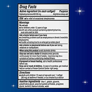 Unisom SleepGels, 32 Softgels per Box