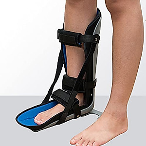 COOVS Plantar Fasciitis Night Splint - Foot Support Brace - Adjustable Foot Stabilizer - Orthotic Sleeping Immobilizer - Walking Exercise Aid - Arch Support