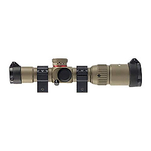 Monstrum G2 1-4x24 First Focal Plane FFP Rifle Scope with Illuminated BDC Reticle | Flat Dark Earth