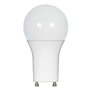 Satco S9840 Series 9.5 watt A19 LED 2700K GU24 Base 220' Beam Spread 120 Volts, Unknown