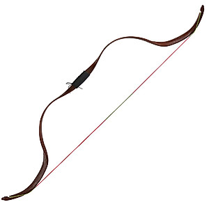 Nika Meng Yuan Bow Traditional Recurve Bows Crab Shape 18lb for Archer Beginner Shooting