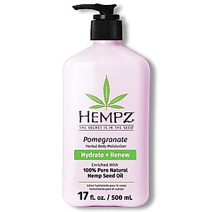 HEMPZ Body Lotion - Pomegranate - Bright Citrus - Daily Moisturizing Cream - 17oz