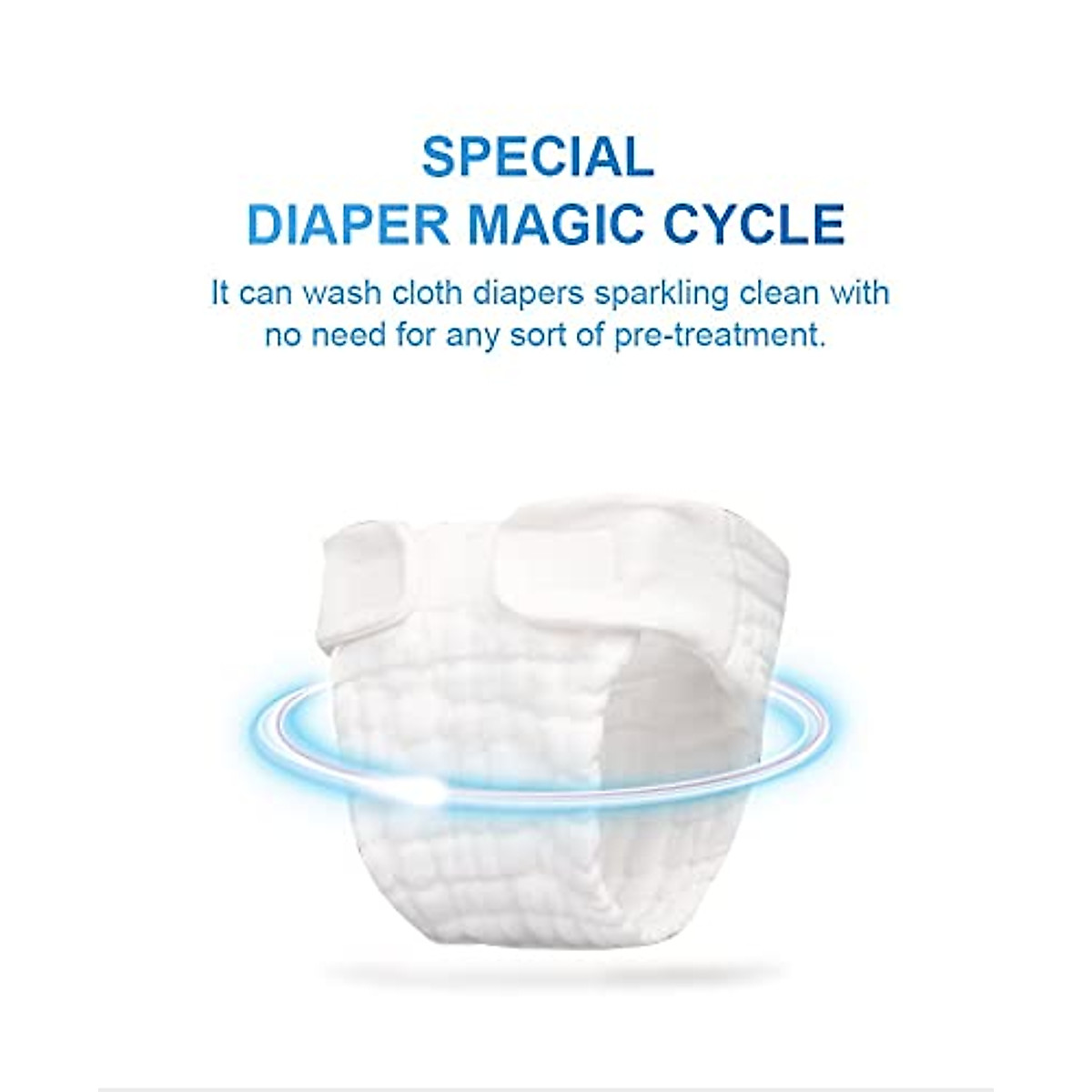 The Laundry Alternative PuriFI Combination Diaper Washer/Portable Washing Machine Quietest on the Market Internal Heater Heats Water up to 158F