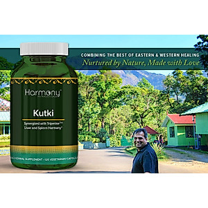 Kutki Supreme - Harmony Nutraceuticals Ayurvedic Medicine for Healthy Skin, Immune and Respiratory Systems - 120 Vegan Organic Capsules