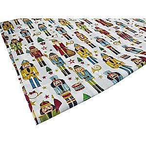 Westmon Works Nutcracker Tissue Paper 20 Inch x 30 Inch Sheets Bulk Set for Christmas Wrapping Featuring Classic Holiday Nut Crackers Pack of 20