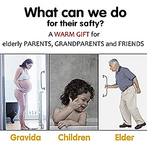 2 Pack 12 Inch Shower Grab Bar, iMomwee Satin Brushed Nickel Stainless Steel Bathroom Grab Bar Handle,Shower Balance Bar, Safety Hand Rail Support, Handicap Elderly Senior Assist Handle (1" Diameter)