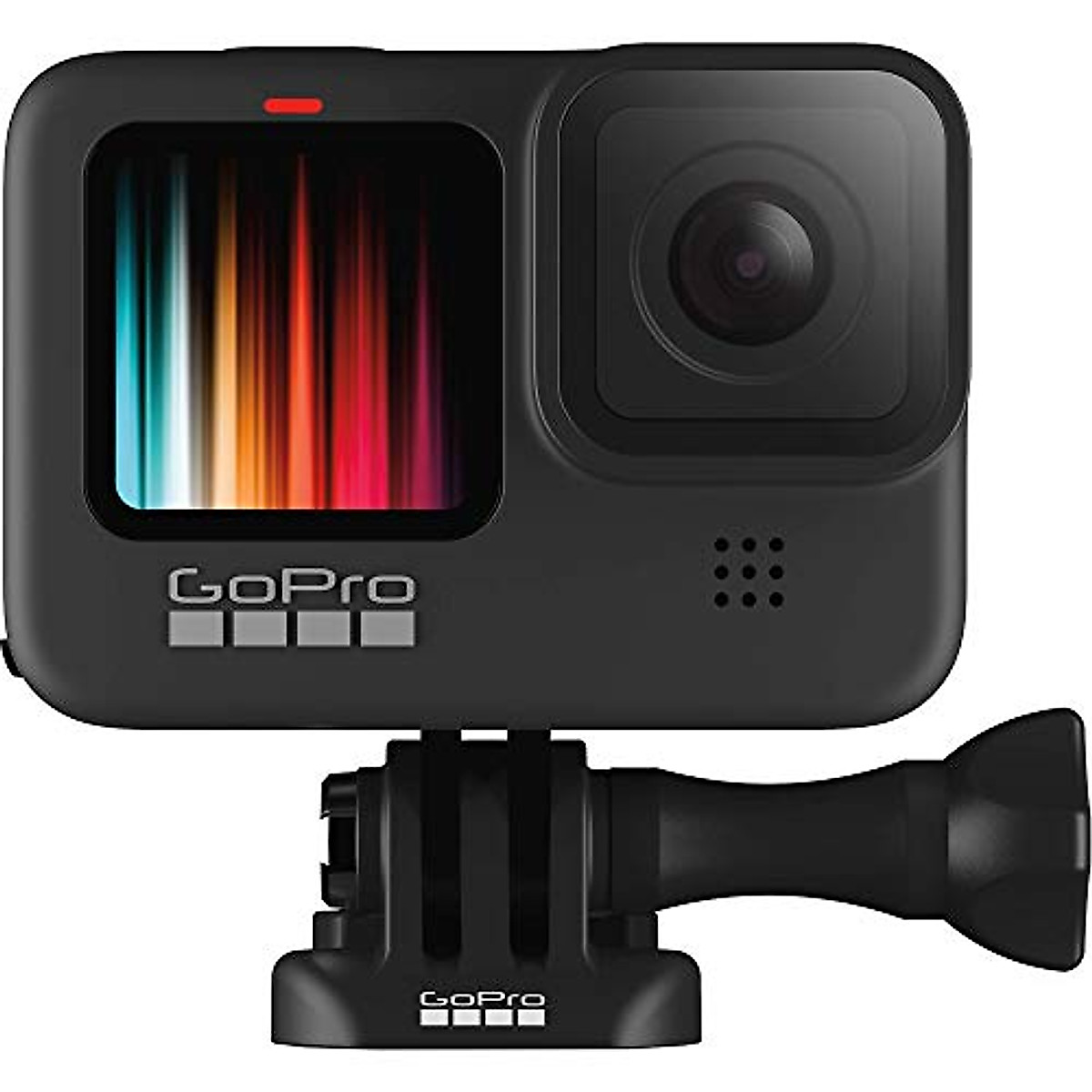 GoPro HERO9 Black - Waterproof Action Camera with Front LCD and Touch Rear Screens, 5K Ultra HD Video, 20MP Photos, 1080p Live Streaming, Webcam, Stabilization