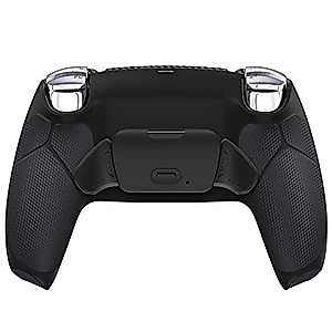 HEXGAMING Rival Controller 2 Remap Paddles & Interchangeable Thumbsticks & Fast Shot Compatible with ps5 Controller Customized Game Controller PC Wireless FPS Gamepad - Carbon Fiber