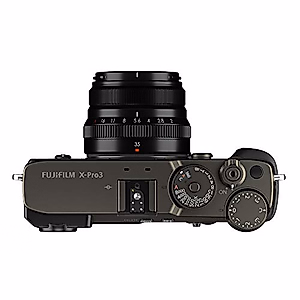 Fujifilm X-Pro3 Mirrorless Digital Camera - Dura Black (Body Only)
