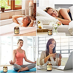 Birthday Gifts for Women Men,Gifts for Girlfriend Sister,Valentine's Day Gift.Friendship Gifts for Best Friends,Lavender Scented Candles for Birthday Gifts,Housewarming Gifts ect(7oz)