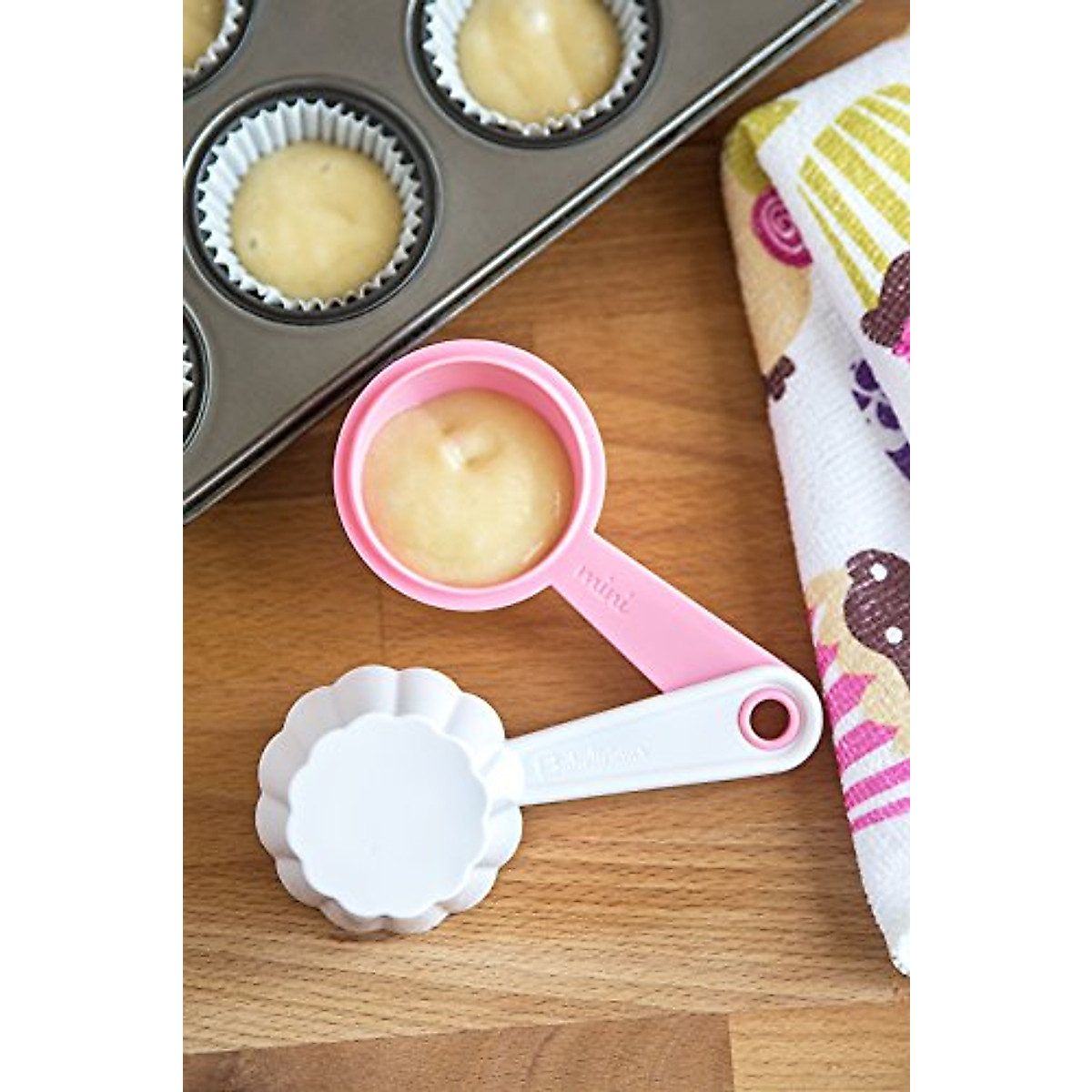 Bakelicious Cupcake Batter Spoon, Pink