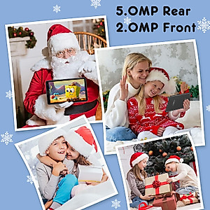 DUODUOGO Android 10.0 Tablets 3GB RAM 32GB ROM 128GB Extended, 4 Core 1.6Ghz CPU, Dual Camera, 8 Inch WiFi Tablet PC (Gray)