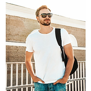 Gildan Men's Heavy Cotton Short Sleeve T-Shirt, Style G500, Multipack of 1|2|4|6|10, Make Your Own Customized Set! SETOF-6-XL Multicolor