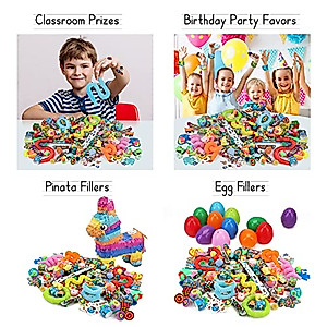 nicknack 120pcs Party Favors for Kids, Pinata Stuffers Toy Assortment for Kids Birthday Treasure Box Toys for Classroom, Stocking Stuffers, Carnival Prizes