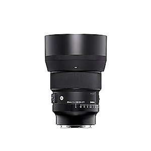 Sigma 85mm F1.4 DG DN Sony E (322965), Black