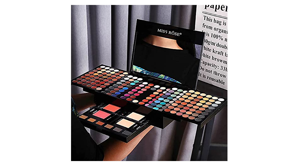 UNIFULL 190 Colors Makeup Set - Perfect for Beginners & Pros
