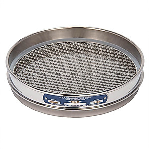 8" Sieve, All Stainless, Half Height, No. 6