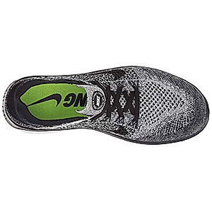 Nike Women's Free RN Flyknit 2018 White Black 942839-101 (8.5)