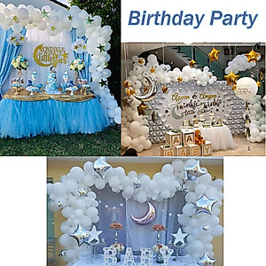 Latex Balloons, 100-Pack, 12-Inch, White Balloons