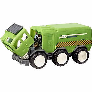 Mattel Disney and Pixar Lightyear Small Toy Vehicle with 2 Figures, Buzz Lightyear Truck, Buzz & Izzy Figures, Hyperspeed Series