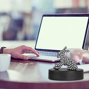 Amersumer 1 Box Stress Relief Magnetic Desk Sculpture Toys, Desk Sculpture Decor Toys, Magnetic Balls Desktop Decor Fidget Toy for Boredom, Intelligence Development