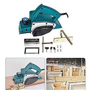 UGPLM Electric Hand Planer High Power Portable with Handle 220V Engineering Wood Processing Hand Held for DIY Woodworking Equipment