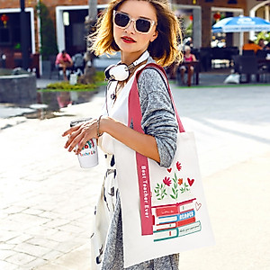 Panspace Teacher Appreciation Gifts for Women, Christmas & Birthday Gift Set for Teachers from Students - Thank You Gift Box with Tumbler, Tote Bag, Socks