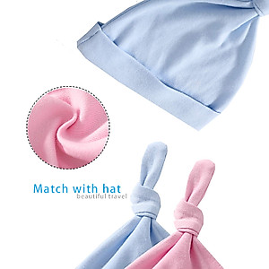 YSCULBUTOL Baby Twins He did it She did it Newborn Infant Baby Bodysuit Romper Outfit Toddler Clothes (blue he did it and hat 9m)