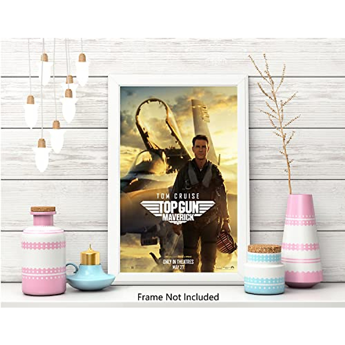 XIHOO Top Gun: Maverick 2022 Movie Unframed Wall Decor Poster 24x36