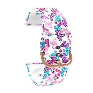 FitTurn Watch Band Compatible with TouchElex Venus 1.2" Smart Watch Straps for TouchElex Sirius 1.52" Smart Watch Bands Silicone Replacement Bracelet (5 Pack B)