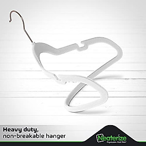 Velvet Hangers 60 Pack White – Heavy Duty Velvet Clothes Hangers - Non Slip Felt Coat and Suit Hangers for Closet - Lightweight Thin Space Saving Ganchos para Colgar Ropa