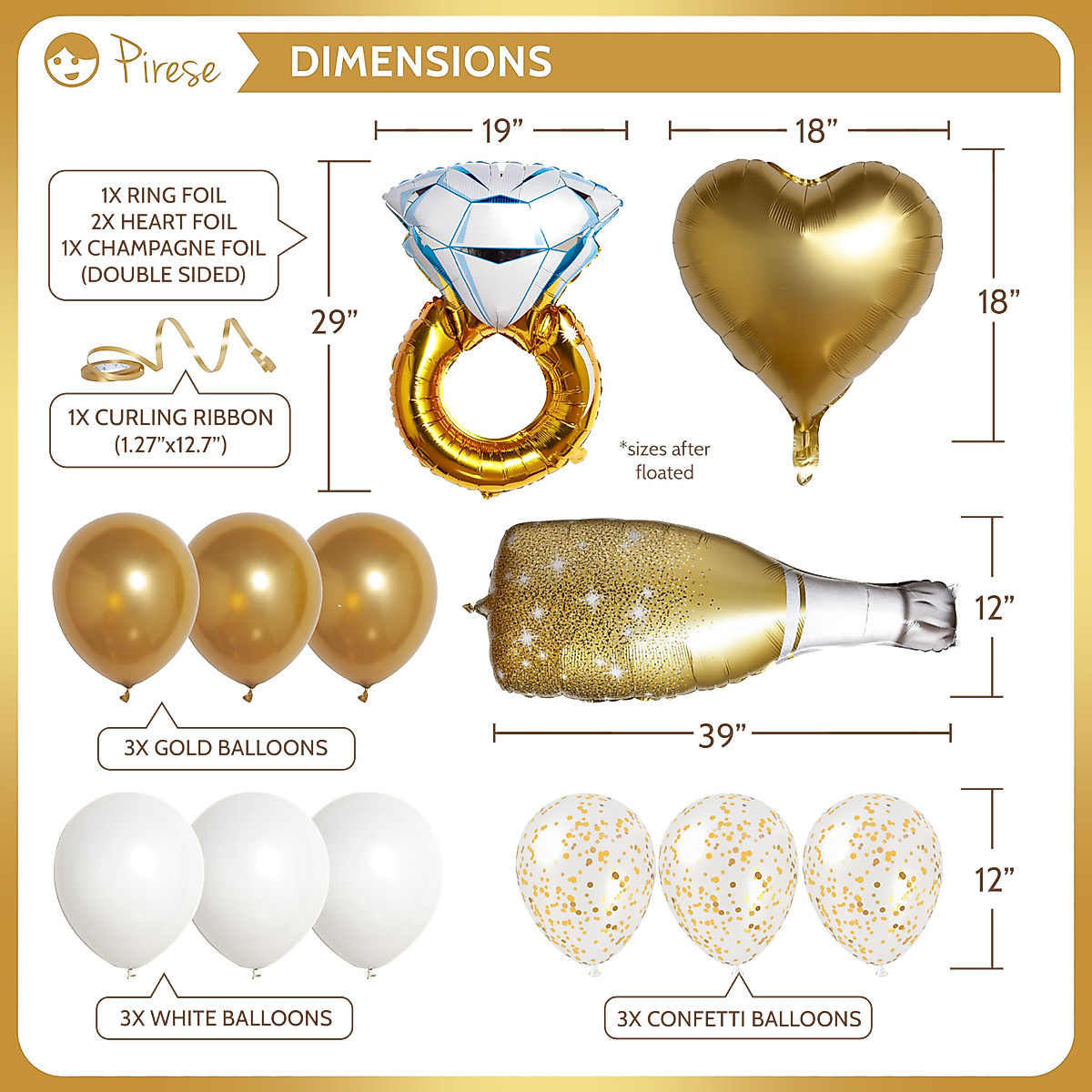 Pirese Happy Engagement Banner, Just Engaged Banner, Happy Engagement Party Decorations | Just Engaged Decorations | Almost Married Decorations | Congratulations Wedding Decorations | Engagement Sign