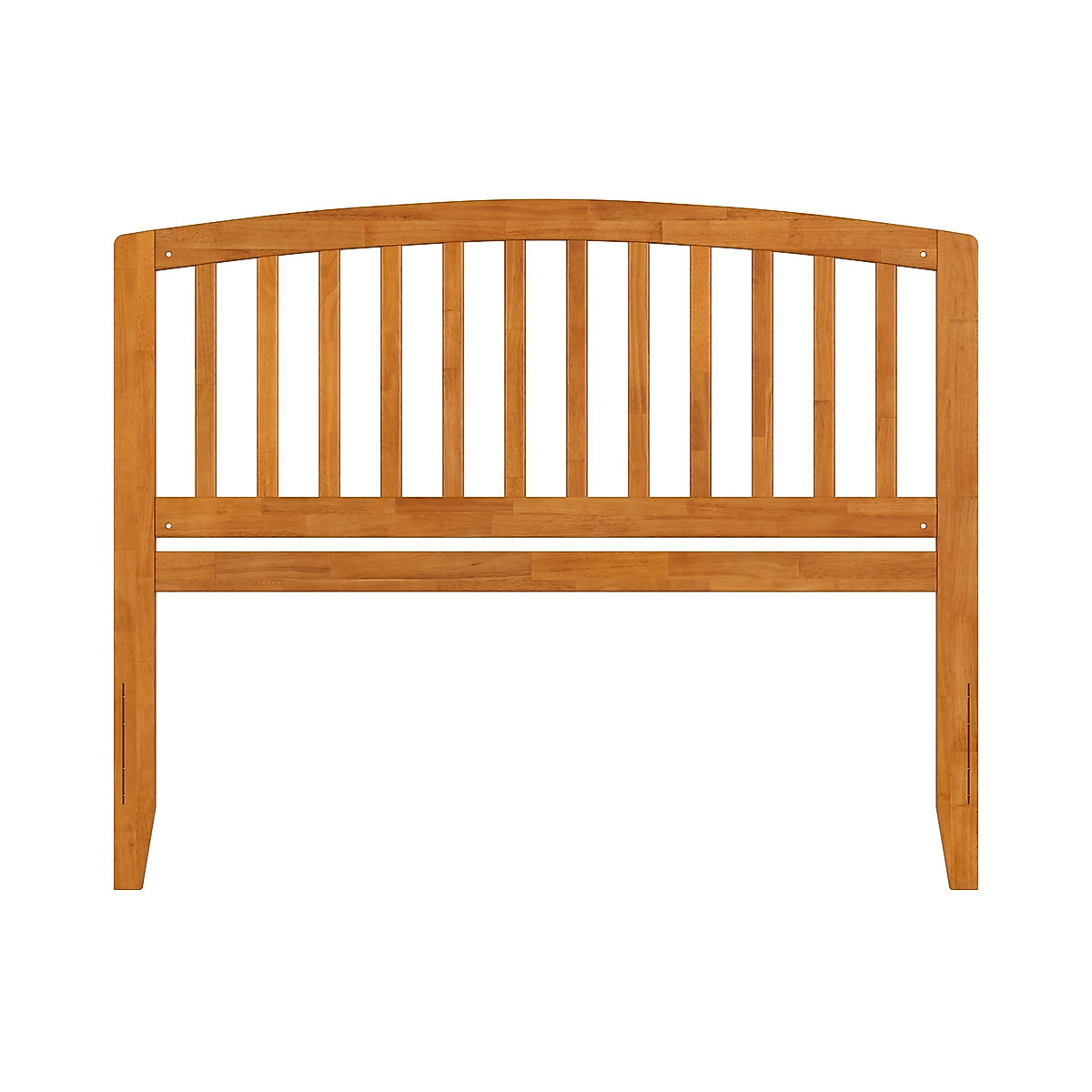 AFI Richmond Queen Solid Wood Headboard with Attachable Charger in Light Toffee